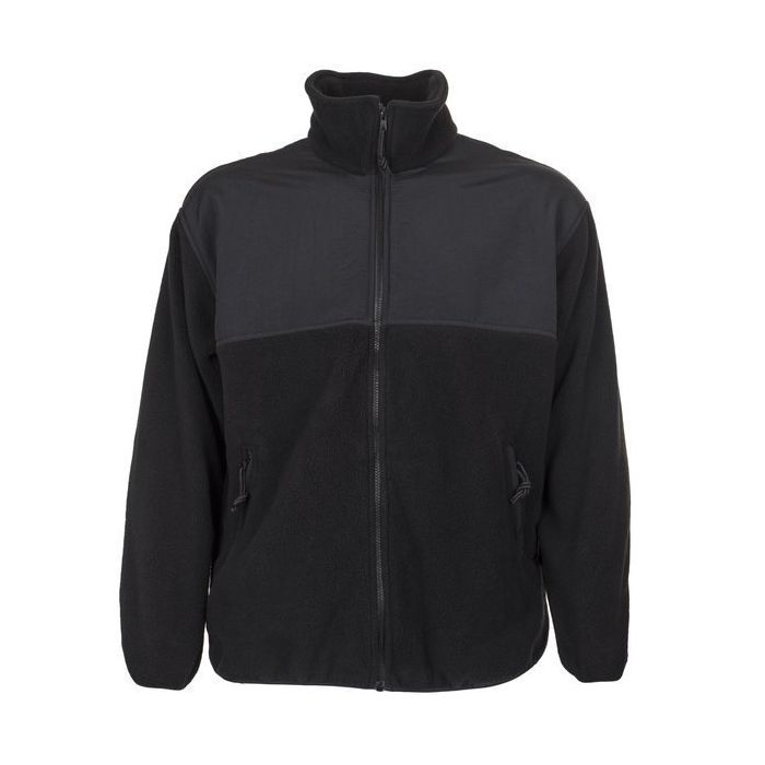 Polartec Classic 300 Black Fleece Jacket - Military Issue - Used ...